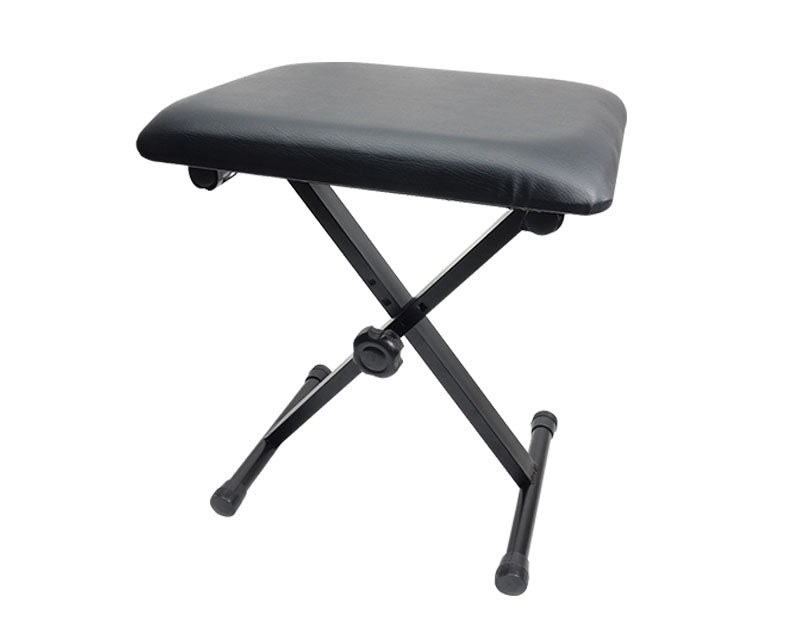 Single Braced Padded Keyboard Stool Collapsible KT100
