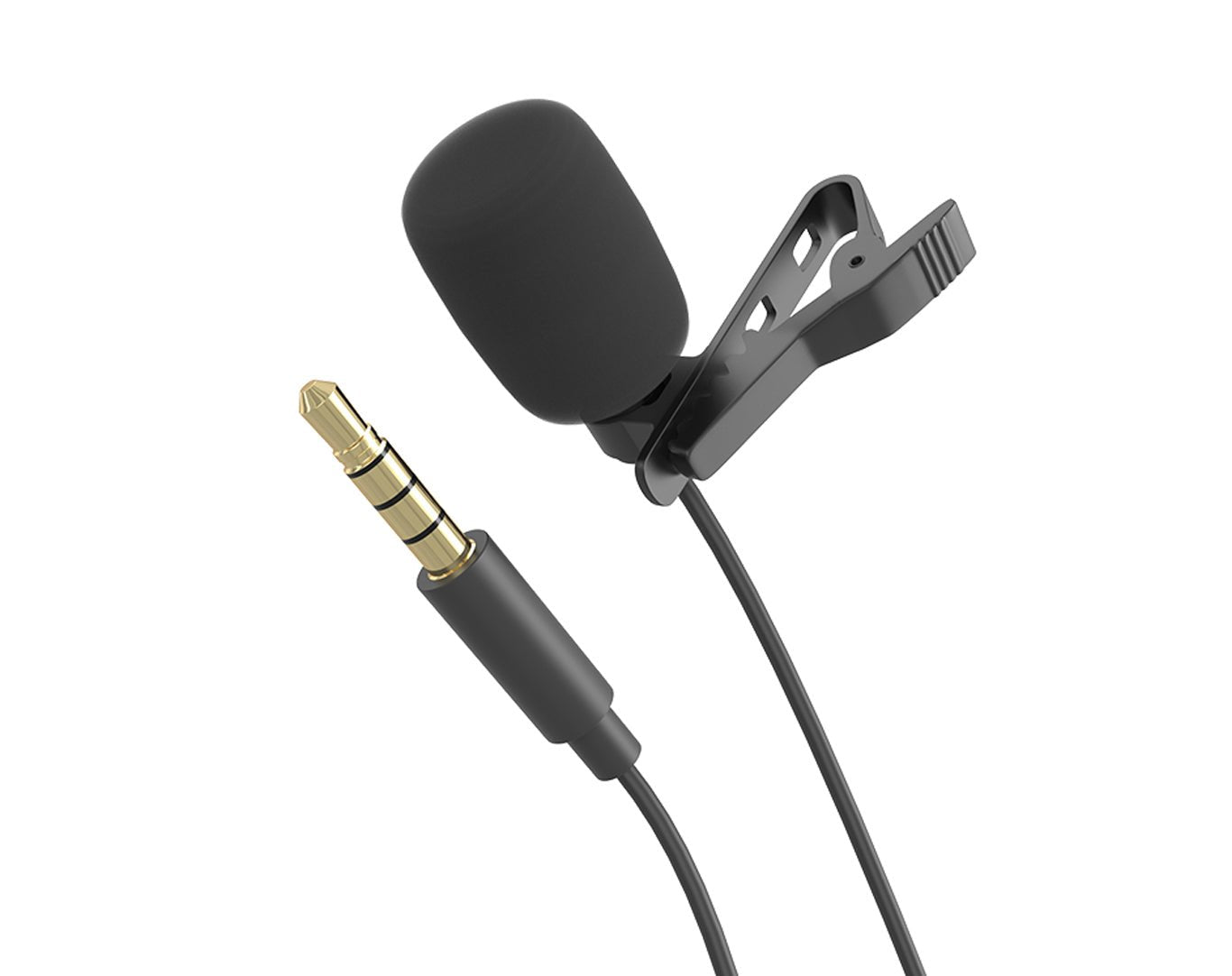 Mini Microphone 3.5mm Audio JACK With Lapel Clip NR9143 2m