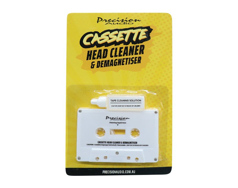 Cassette Head Cleaner & Demagnitiser Tape Radio Cassette Player