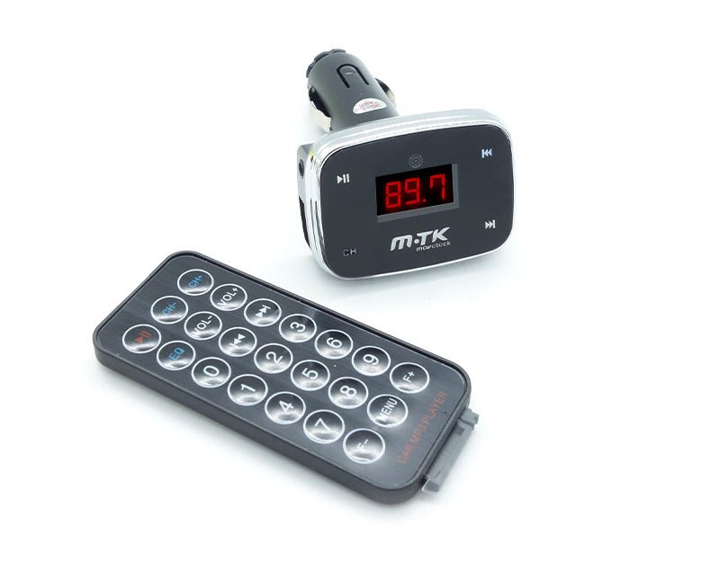 Car FM Transmitter USB LCD Display and Remote K2527